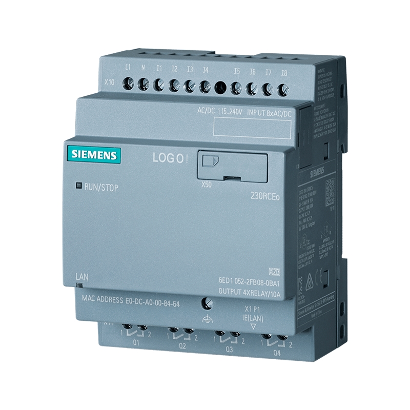 Plc Logo 8 230v 6ed1052-2fb08-0ba1 SIEMENS
